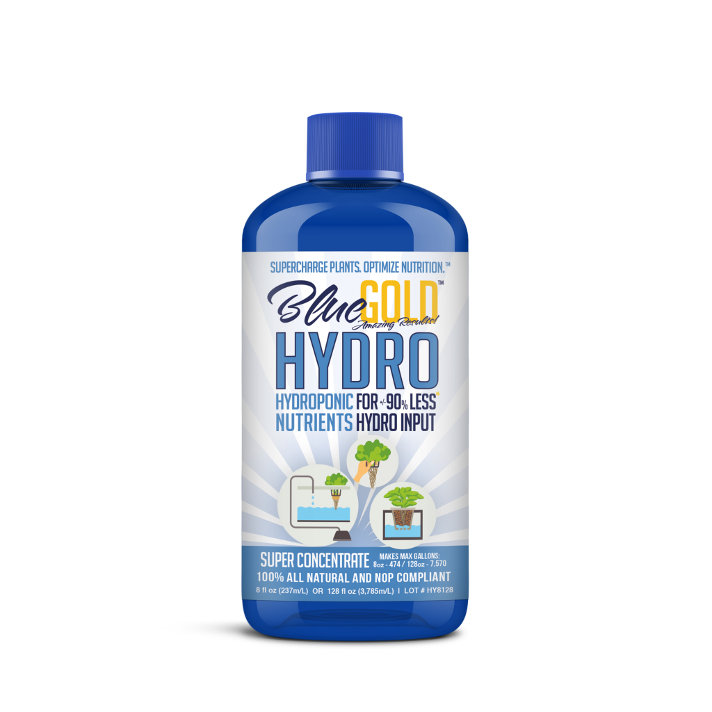 BlueGold® Hydro (Hydroponic Nutrients) - Eden BlueGold®